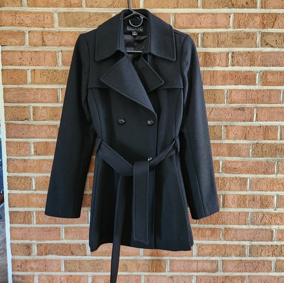 COLLEZIONE | Jackets & Coats | Elegant Collezione Black Coat | Poshmark